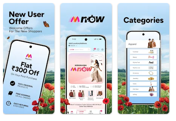 Myntra - Fashion Shopping App - justgoodapp